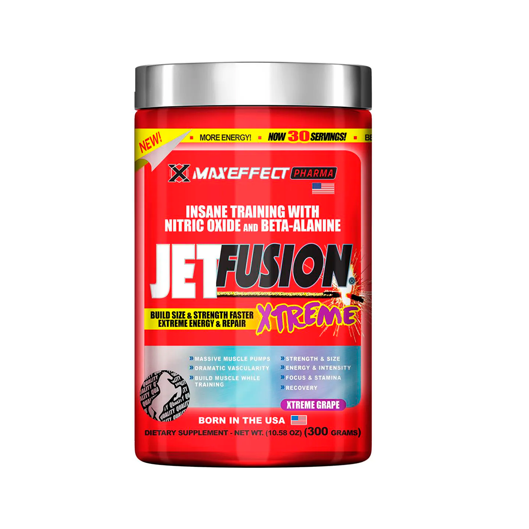 PRÉ TREINO - JETFUSION XTREME - MAXEFFECT PHARMA - 300g